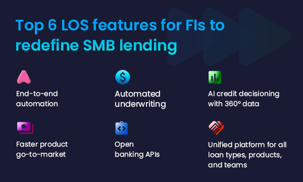 Top 6 features that make a 21st-century SMB Loan Origination System